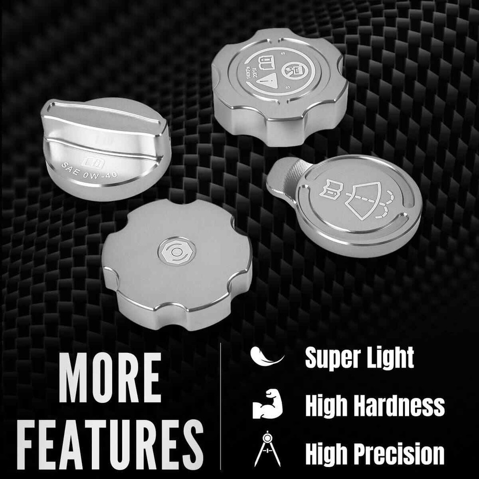 Engine Radiator Trim Valve Cover Cap Accessories For Corvette C8 Z51 ...