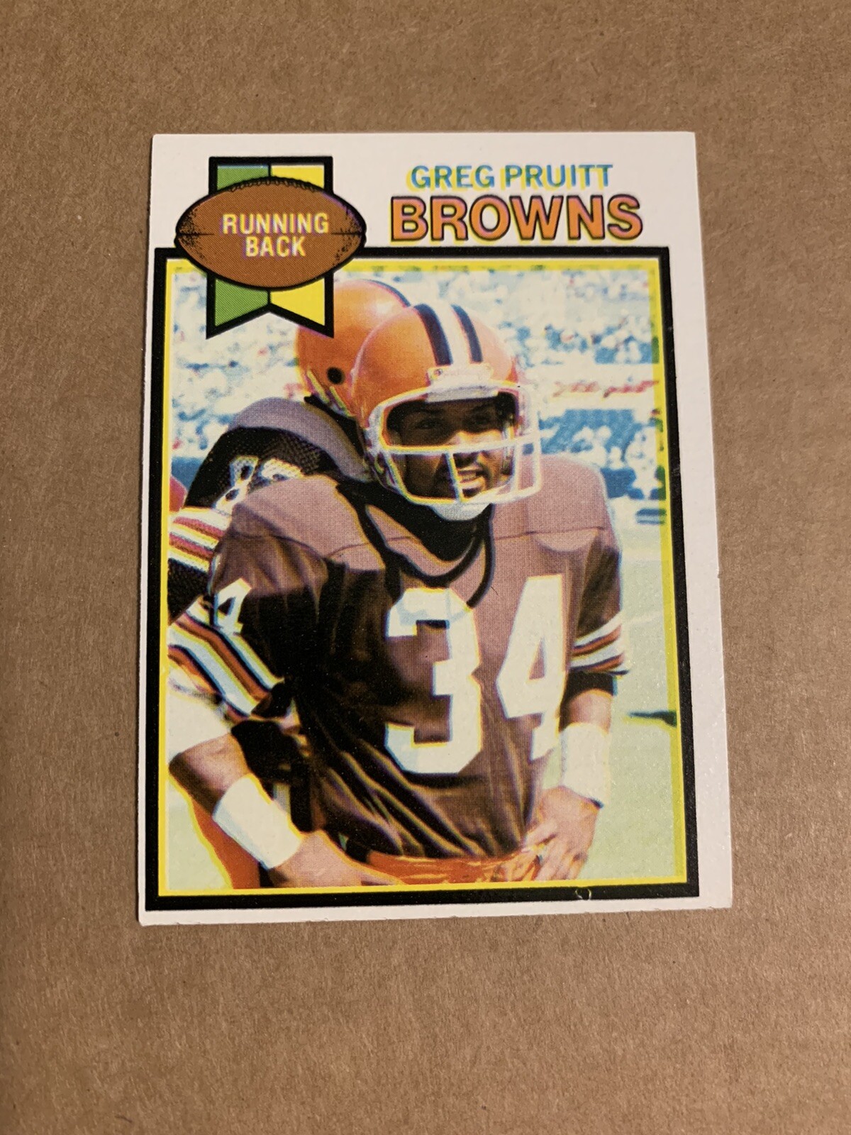1979 Topps Greg Pruitt # 455 Cleveland Browns Football Card NFL | eBay