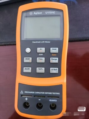 KEYSIGHT/HP/ Agilent U1731C 100Hz/120Hz/1kHz Handheld LCR Meter used ...