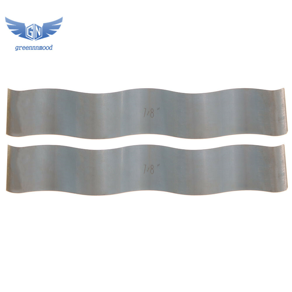 9 Pair Precise 1/8" Wavy Steel Parallel Parallels.0002" Hardened 18 Pcs ...