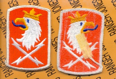 USA 22nd Signal Brigade 3" uniform patch m/e | eBay