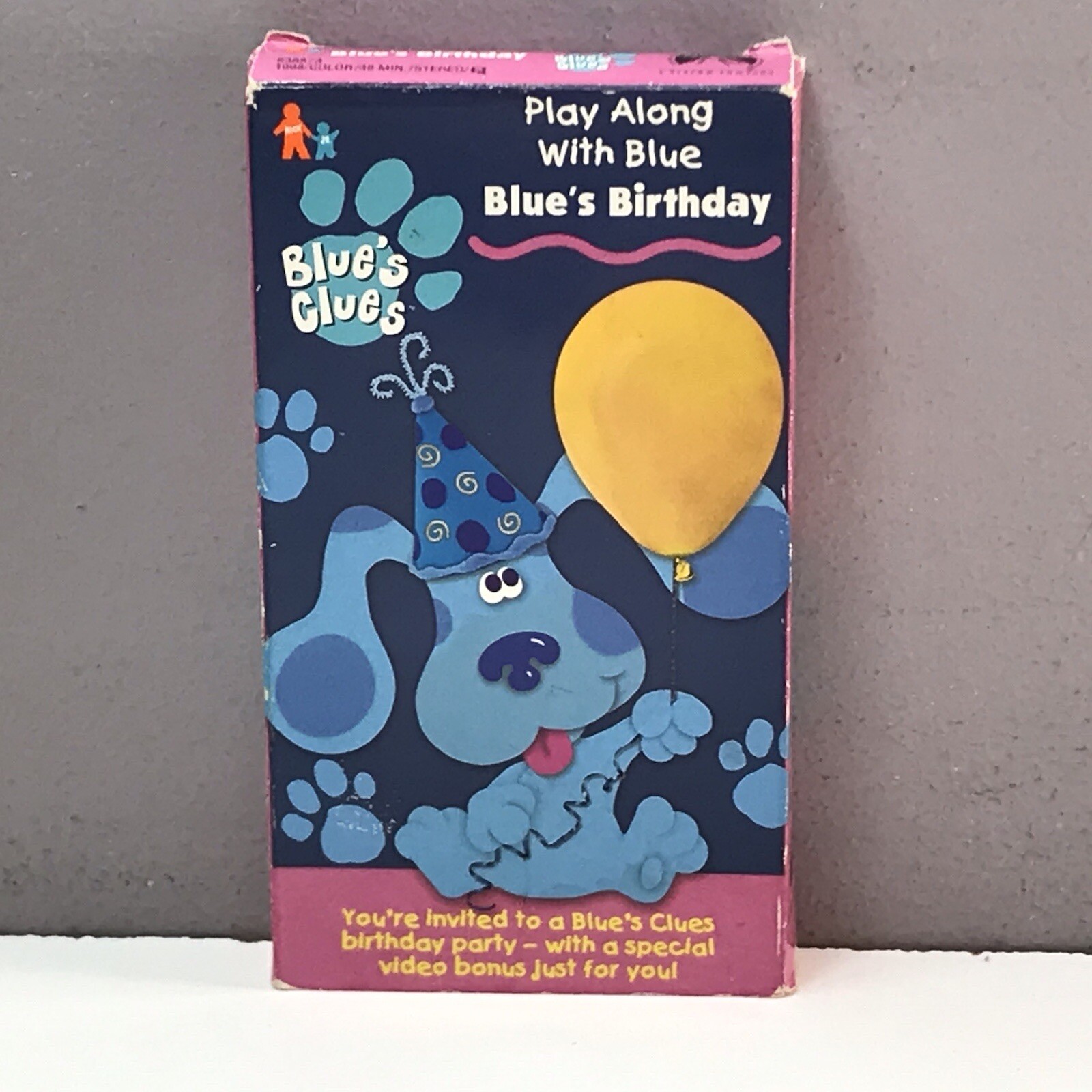 Nick Jr Blue’s Clues Birthday VHS Video | Grelly USA