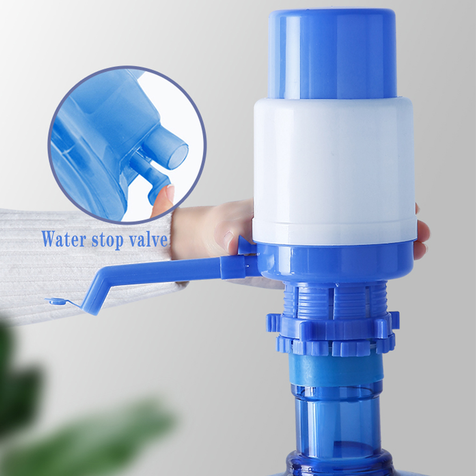 Water Bottles Pump Manual Hand Pressure Drinking Fountain Pressure Pump ...