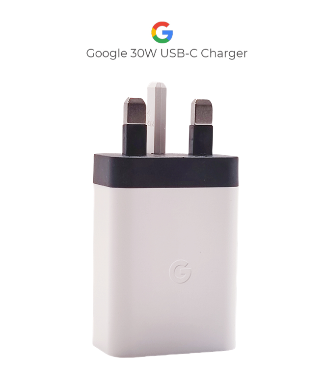 NEW Official Google 30W PD Fast Charger + USB-C Cable for Pixel 8 7 6 5 ...