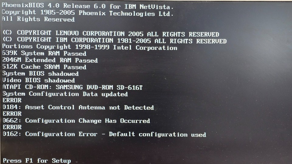 Vintage IBM NetVista, Pentium 4, 640KB RAM, no HDD or OS #21 | eBay