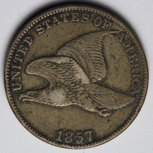 1857 Flying Eagle Cent Penny XF OBVERSE OF 1856 E117 SWEH | eBay