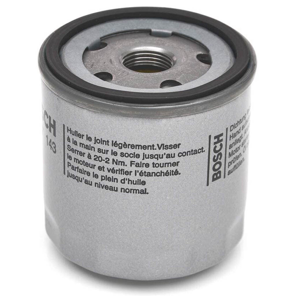 Genuine Bosch F026407143 Oil Filter Screw On Fits Audi Cupra Seat Skoda ...