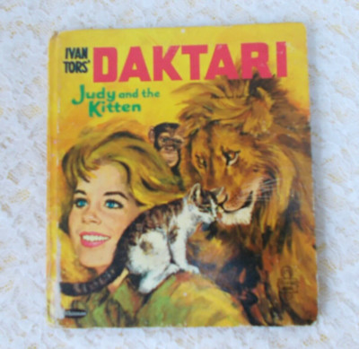 Ivan Tors' Daktari, Judy And The Kitten 1969 Whitman Publishing Tell A ...