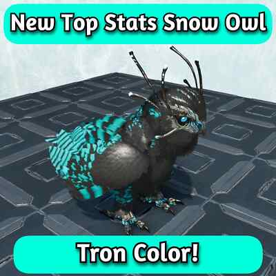 ARK Survival Ascended TOP STATS Tron Snow Owl - PC/XBOX/PS5 PvE ASA | eBay