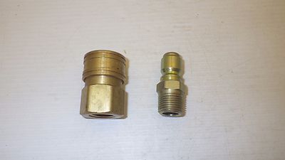 HANSON BRASS SERIES 3-ST QUICK CONNECT STRAIGHT COUPLING | eBay