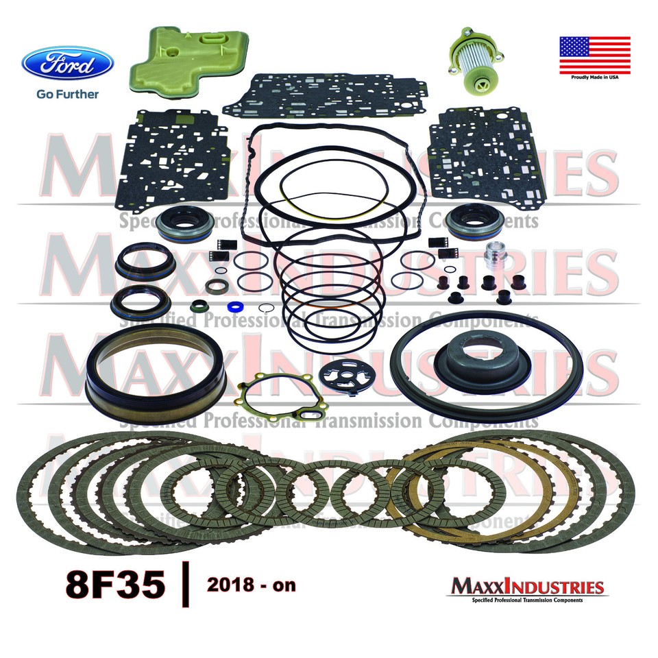 8F35 Transmission Rebuild Kit - Master L/S w Pistons OE - Bronco Sport Escape + | eBay