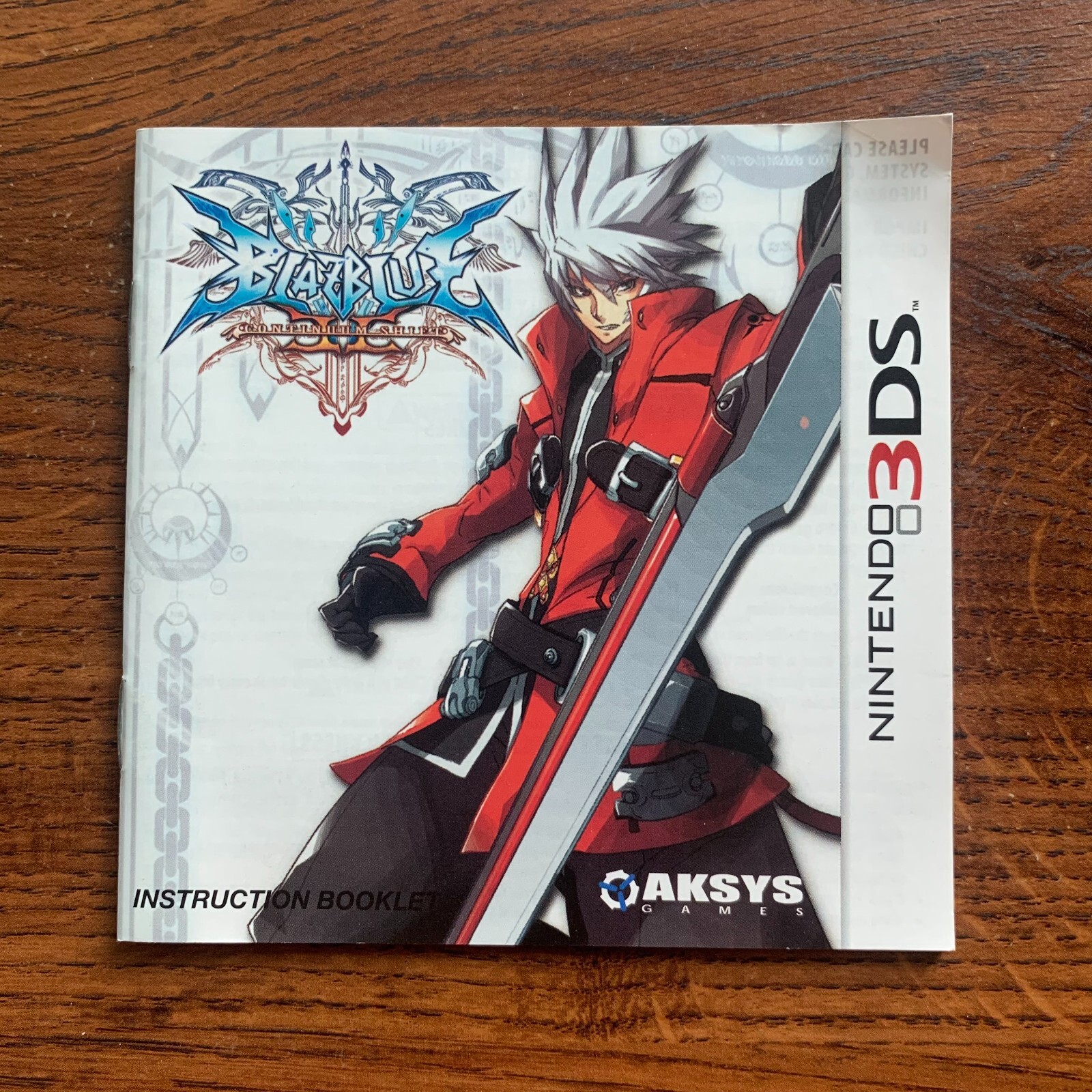 BlazBlue II 2 Blaz Blue Continuum Shift 3 DS 3DS Nintendo Gameboy ...