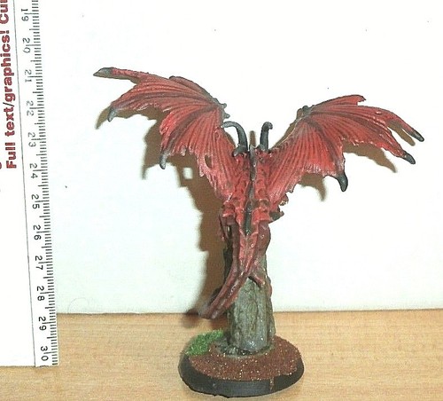Reaper Miniatures Temple Dragon #77503 Bones RPG D&D PATHFINDER RED ...