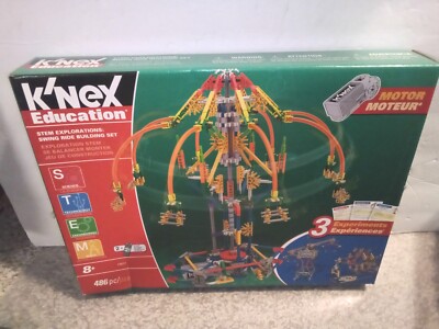 K’NEX Education STEM Explorations:Swing Ride Building Set 486PC ...