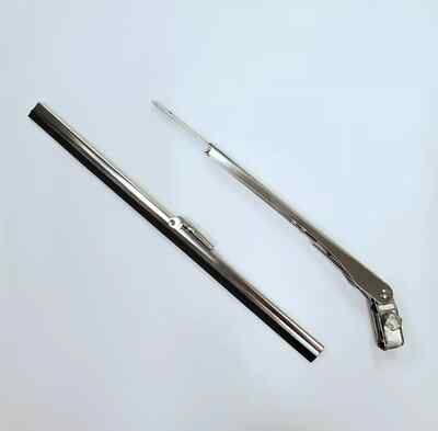 Universal Street Rod Stainless Windshield Wiper Arm & Blade Chevy Ford ...