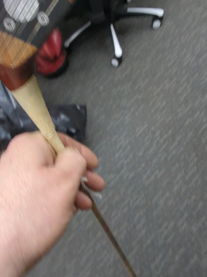 Vintage MacGregor Tourney RT2W Persimmon Key Hole Driver 43" Long PRO ...