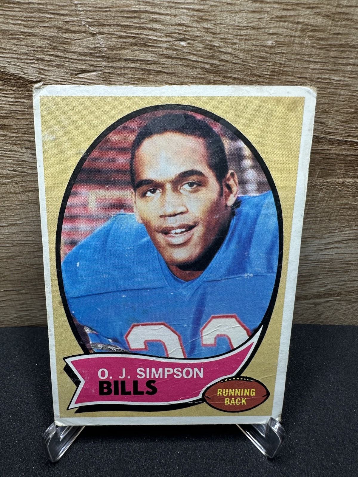 1970 Topps #90 - OJ Simpson Rookie Card - Buffalo Bills VG BEAT | eBay