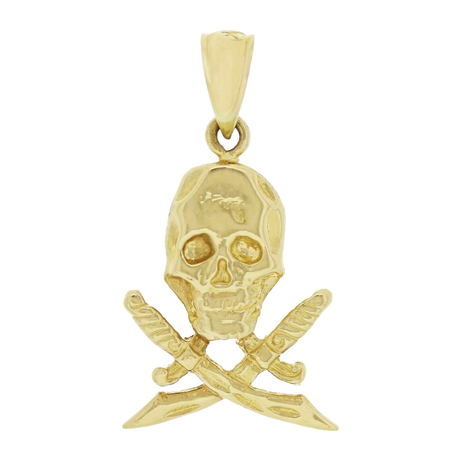 Gold Skull Pendant | eBay