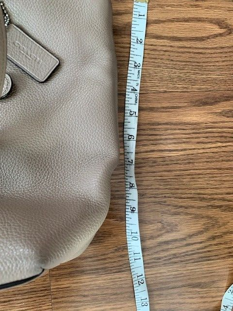 Beautiful Women's Coach Shoulder Bag - Putty Leather w/ Dust Bag | eBay