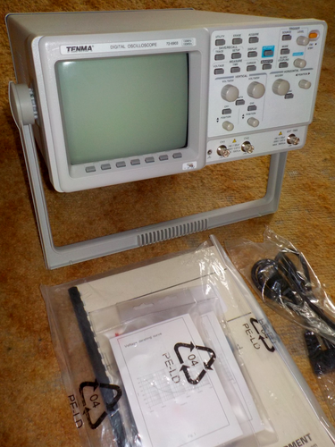 Tenma Digital Oscilloscope 72-6903 in Original Box-Never Used | eBay
