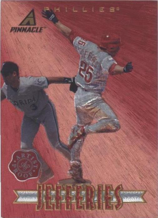 1997 New Pinnacle - Gregg Jefferies #6 Artist Proof for sale online | eBay