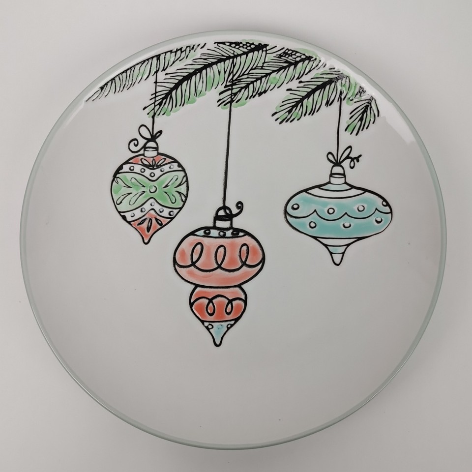 Set of 2 Spectrum Designz Camello Retro Christmas Ornaments Salad ...