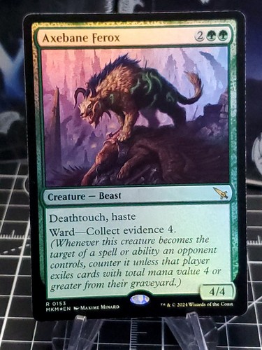 FOIL MTG Axebane Ferox Murders at Karlov Manor - NM | eBay
