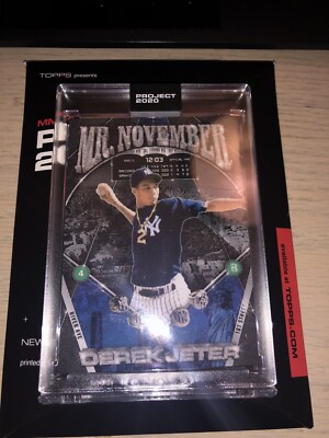 Topps Project 2020 Derek Jeter Ben Baller | eBay