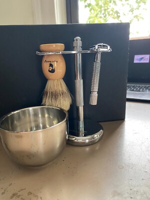 Rapid Beard Shaving Kit Edition - Used Maybe Once, Comb, Soap, Soap ...