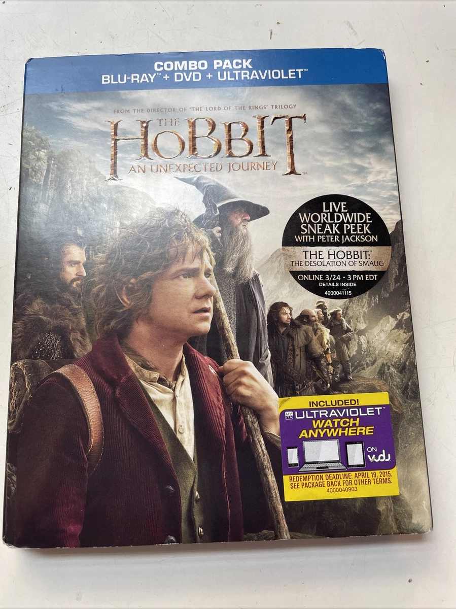 The Hobbit The Desolation Of Smaug Blu Ray Cover