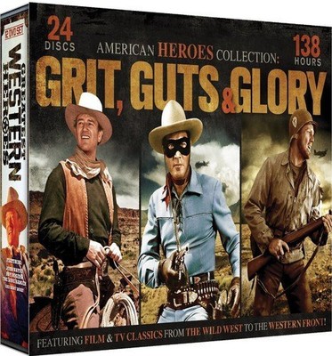Heroes Collection: Grit, Guts & Glory 24 DVD Set: McLintock! - Angel ...