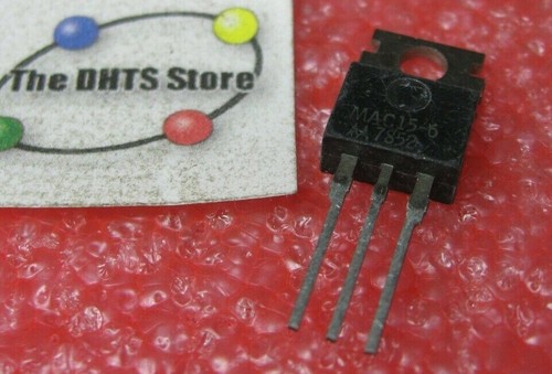 MAC15-6 Motorola Thyristor Triac 400V 15A - NOS Qty 1 | eBay
