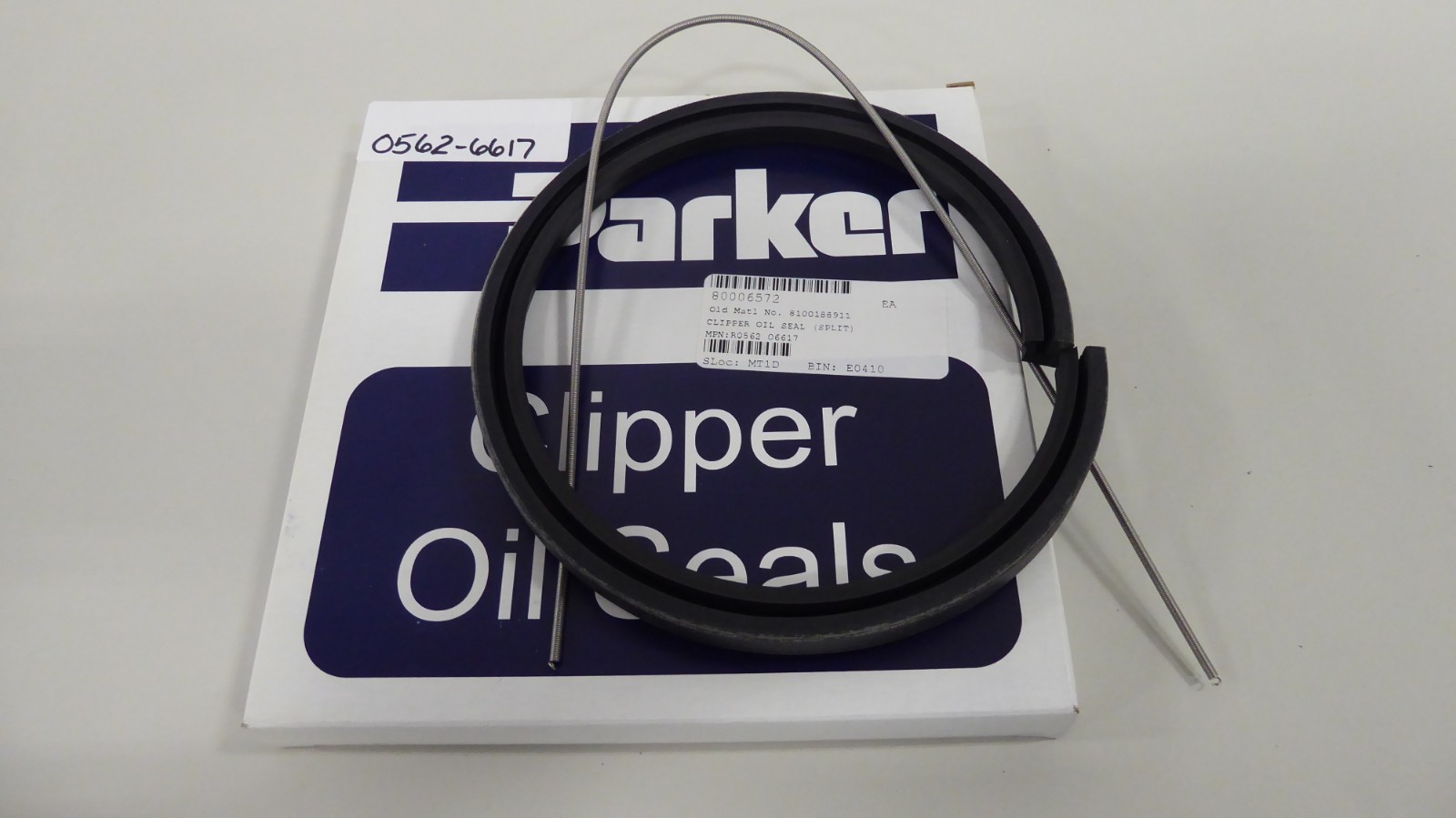 Parker 0562-6617 Split Seal 6617-RUP 6.625 OD 5.625 ID .500 Thick ...
