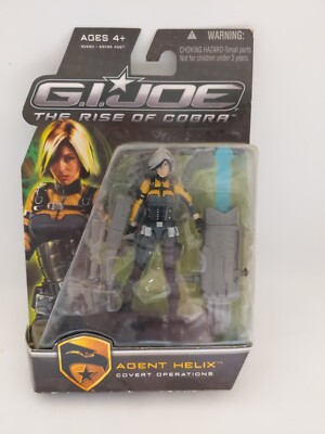 2009 GI Joe The Rise of Cobra Agent Helix Covert Operations Figure ...