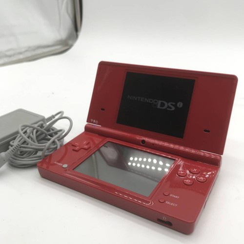 Nintendo DSi Red Console w/ Charger Stylus Game Tested Excellent ...