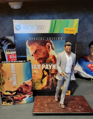 Max Payne 3: Special Edition Figure (Microsoft Xbox 360) 710425491283| eBay