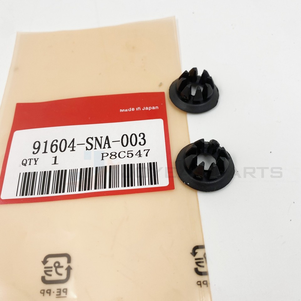 NEW FOR Honda Grommet Hood Stay 91604-SNA-003*2 | eBay