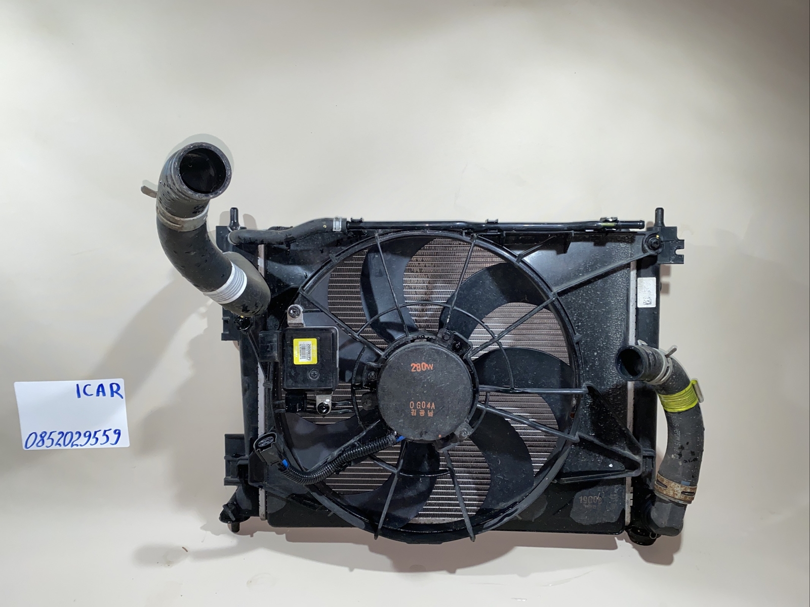 🟢 2017- 2020 KIA RIO 1.4L Diesel RADIATOR And Fan Cooler 25310 1R300 ...