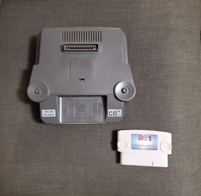CD64 Plus Cd Rom Drive 256 Mb For Nintendo 64 Add On 1st Model Runs Off ...