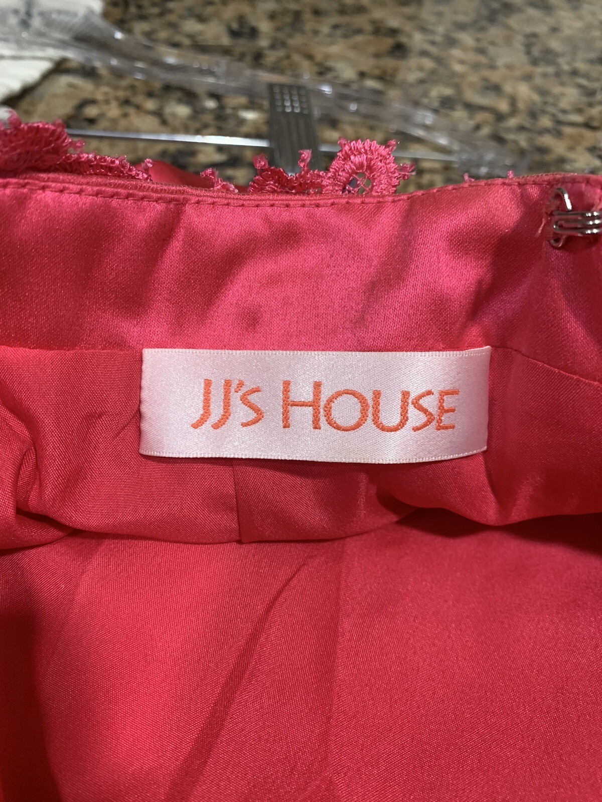 JJ’S HOUSE SEXY PROM DRESS -BARE MIDRIFF LACE AND SEQ… - Gem