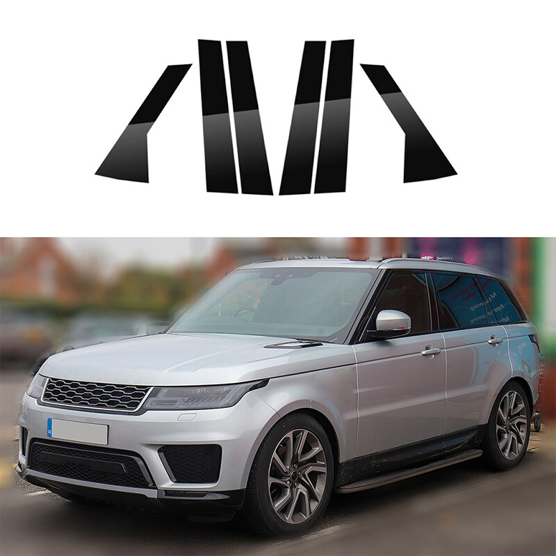 White Range Rover Blacked Out Windows