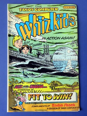 Whiz Kids Comic Book By Tandy Computer Cat. No. 68-2021 ~ 1988 ~ FN+ | eBay