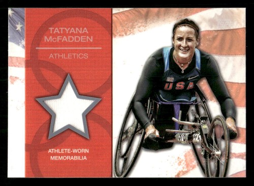 2012 Topps U.S. Olympic Team & Hopefuls Tatyana McFadden Relics MEM #OR ...