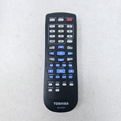 Toshiba SE-RO301 Remote Control Clean And Tested Free Shipping! | eBay