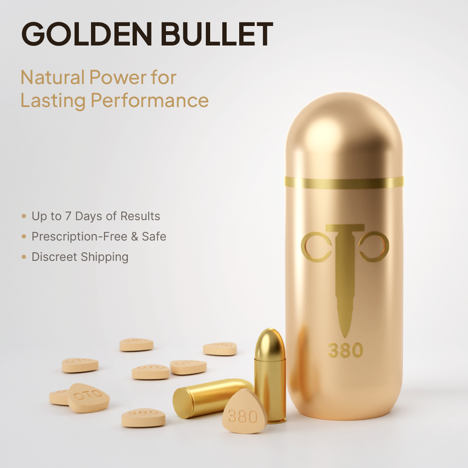 Golden Bullet - Best Enhancement, Male Supplement for Men ALL NATURAL ...