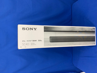 Sony HT-SC40 2.1ch Soundbar with Wireless Subwoofer - Black | eBay