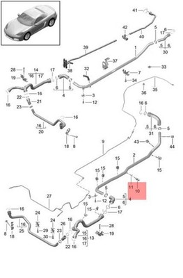 Genuine PORSCHE 718 911 991 Temperature Sensor With Seal Ring ...