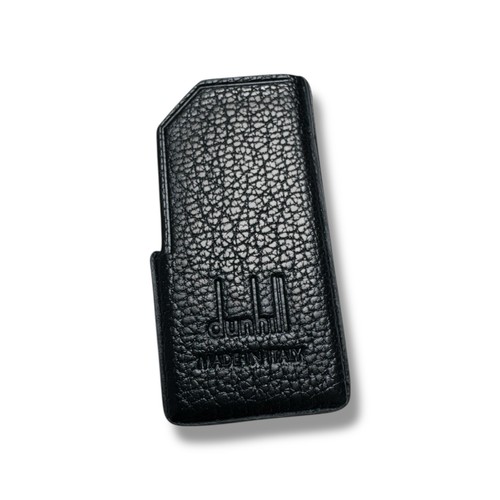 Dunhill Rollagas Black Calf Leather Lighter Case Classic Slip Pouch | eBay