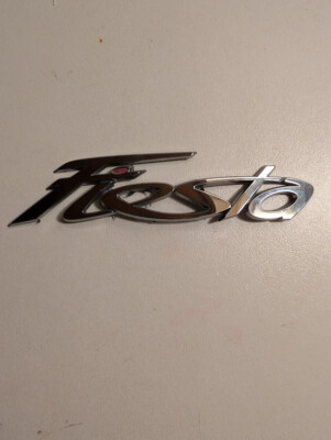 OEM 11 - 19 FORD FIESTA CHROME REAR EMBLEM LOGO BADGE LETTERS SYMBOL | eBay