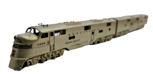 HO Brass Hallmark CB&Q Burlington Route EMD E5 AB Set Powered / Unpowered Letter | eBay